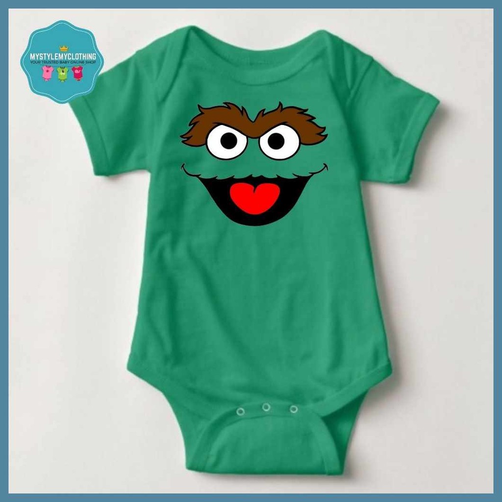 Baby`SR>CharacterF*Onesies_Z:with%B:Name%v:Back%E:Print%W:-%PU:Sesame ...