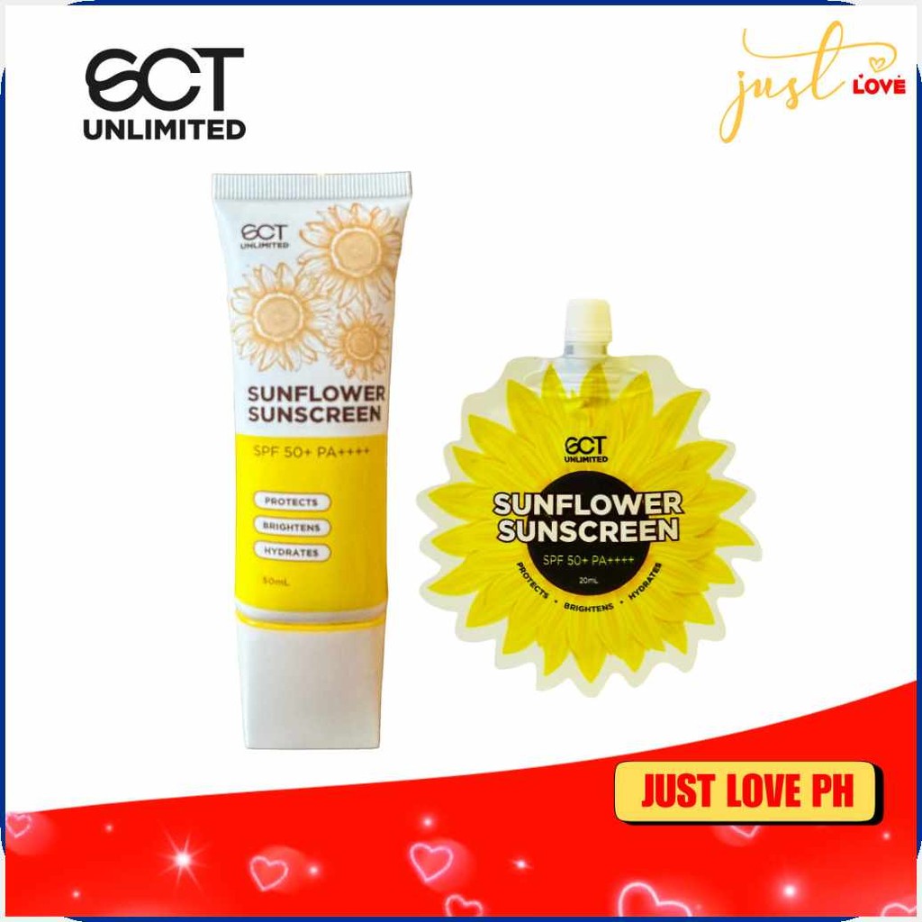 SCT:Hd:Unlimited:MD_Sunflower:Gd`Sunscreen;EY`SPF;Dc`50+;UH`PA ...