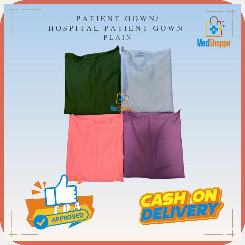 PATIENT@Wg*GOWN/HOSPITAL|pA&PATIENT@Gz+GOWN!Cw,PLAIN | Shopee Philippines