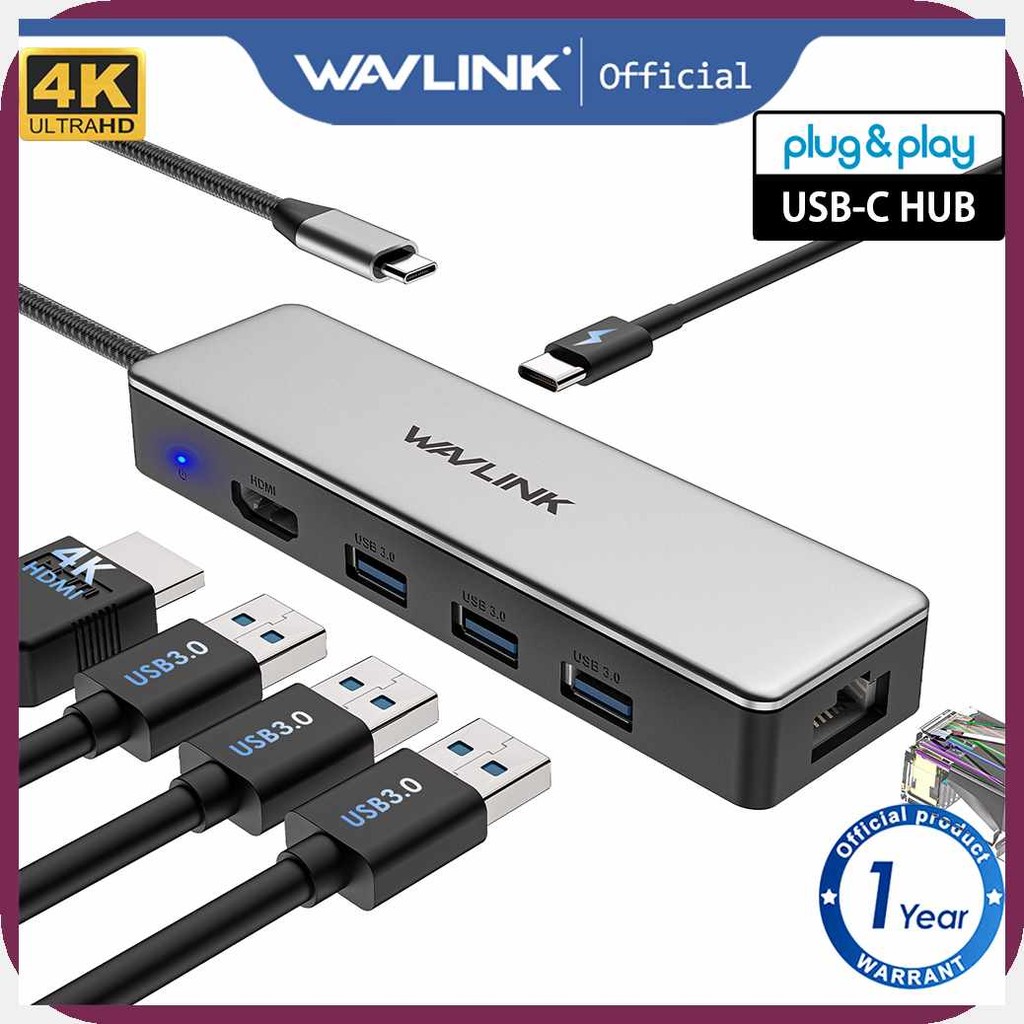 WAVLINK$vk%6@HD=in]Hi.1#ES.USB#wU.Hub$GZ/for$Kj/Thunderbolt$kX/3 Type C ...
