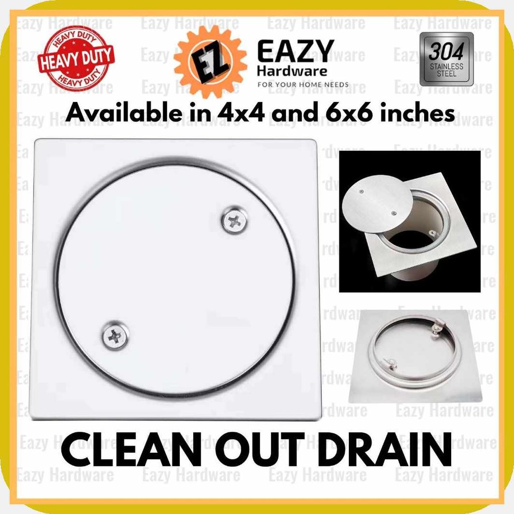 Floor}A:Clean'hE?Out/Ri$Drain^Hk$SUS304^Wc$Stainless^l$Steel^S$4x4^Z ...