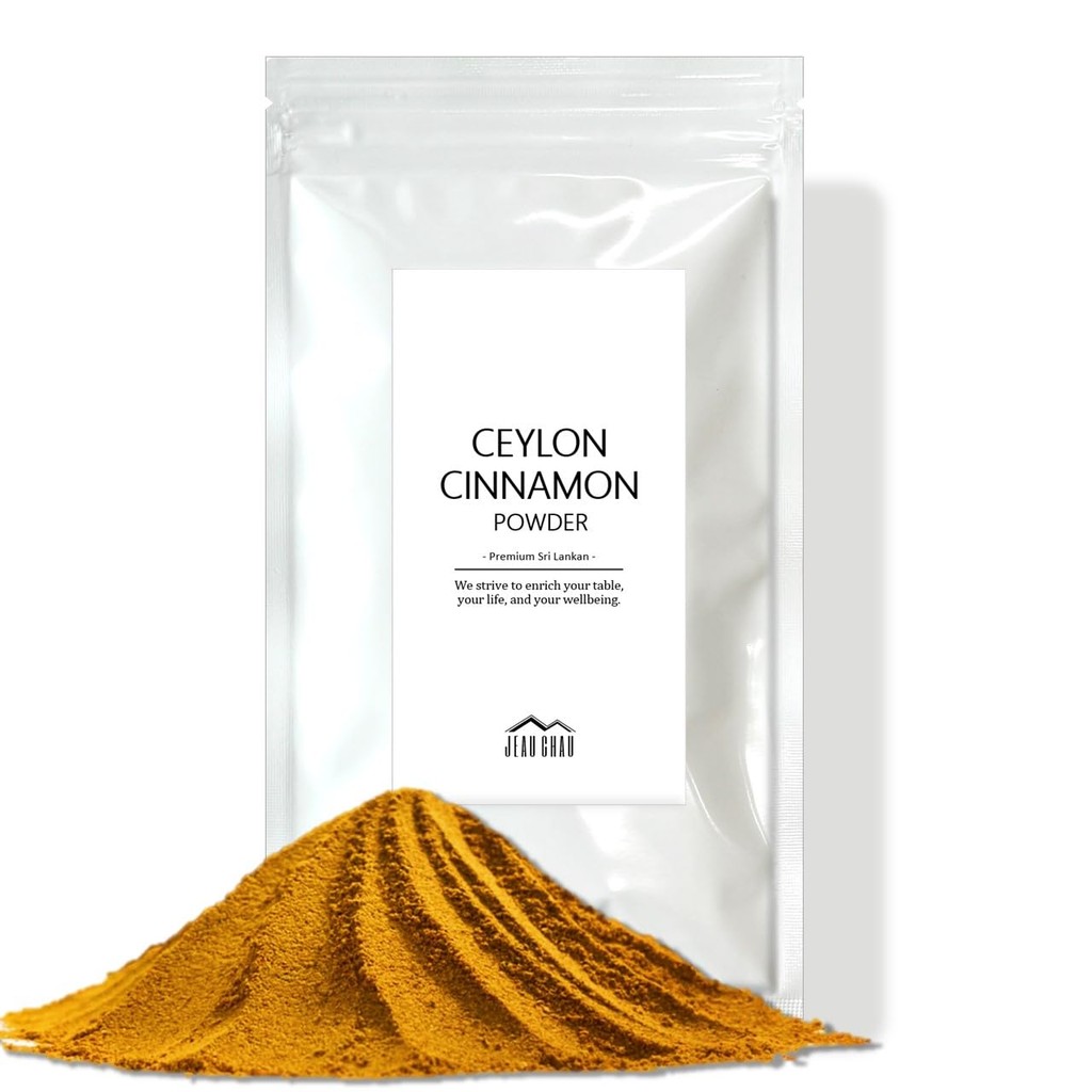 JEAU CHAU Ceylon Cinnamon Powder 100g (Sri Lankan Cinnamon) No ...