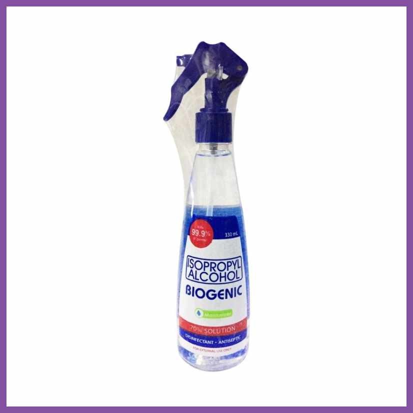 Biogenic}su?Isopropyl[iA#Alcohol}q>Spray)W>330ml | Shopee Philippines