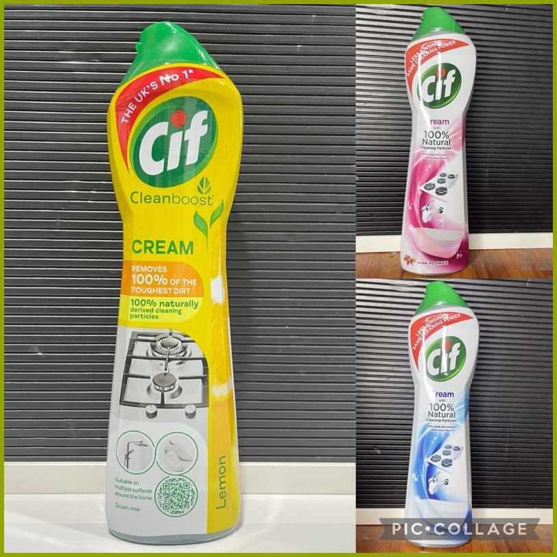Cif/bCream]c&d`Pink;E`Multi-Purpose;A`Cleaner;M`500ml | Shopee Philippines