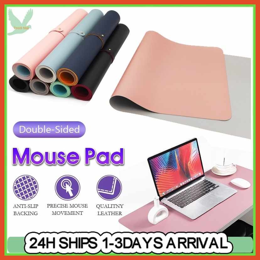 PU`JILeather[e^MousePad~T?Double*B?Side*K?Waterproof*XH?Mouse)iH ...