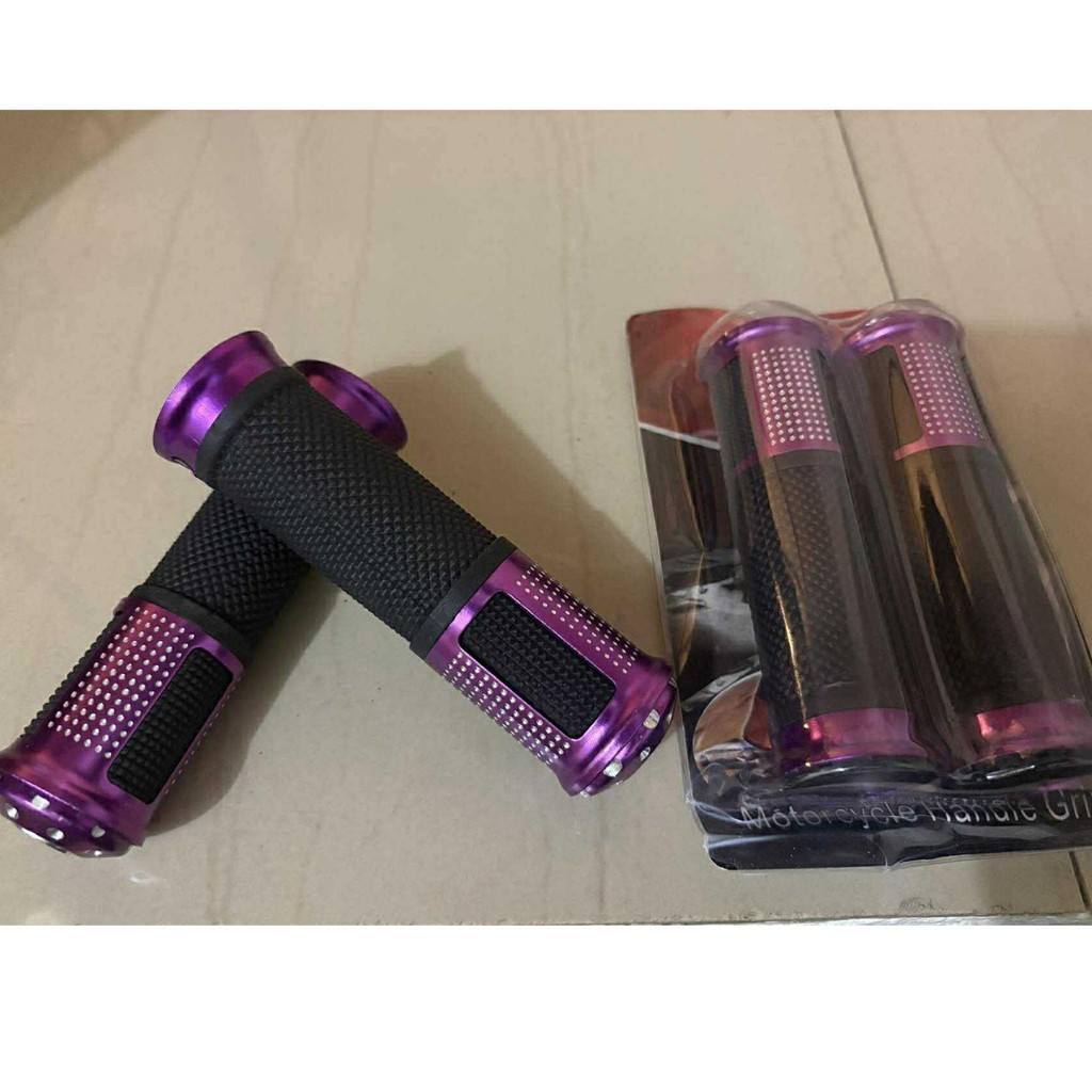 JIA YAMAHA MIO SPORTY MODIFIED HANDLE GRIP VIOLET ALUMINUM ALLOY ...