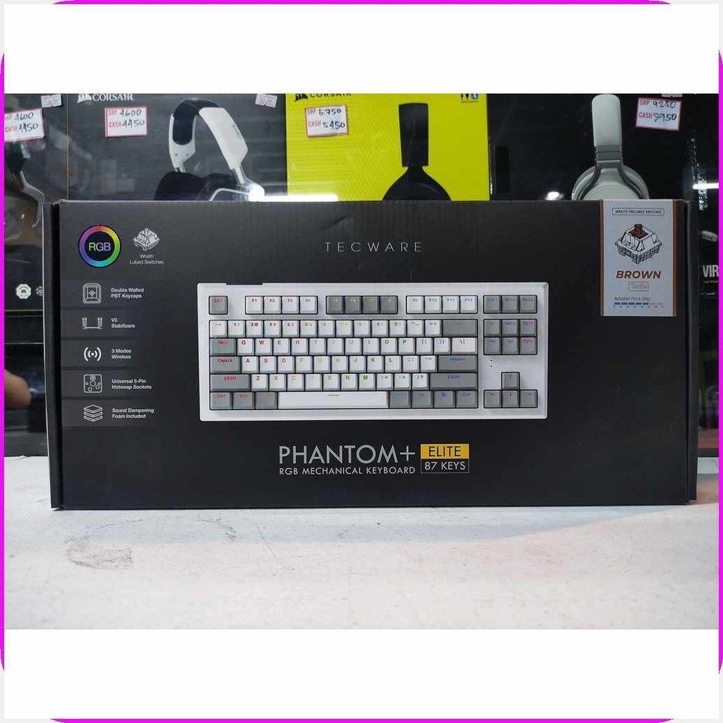 Tecware&H#Phantom(K|+=A|Elite>M}Wireless>G}87>a}Keys>A}RGB>H}Mechanical ...