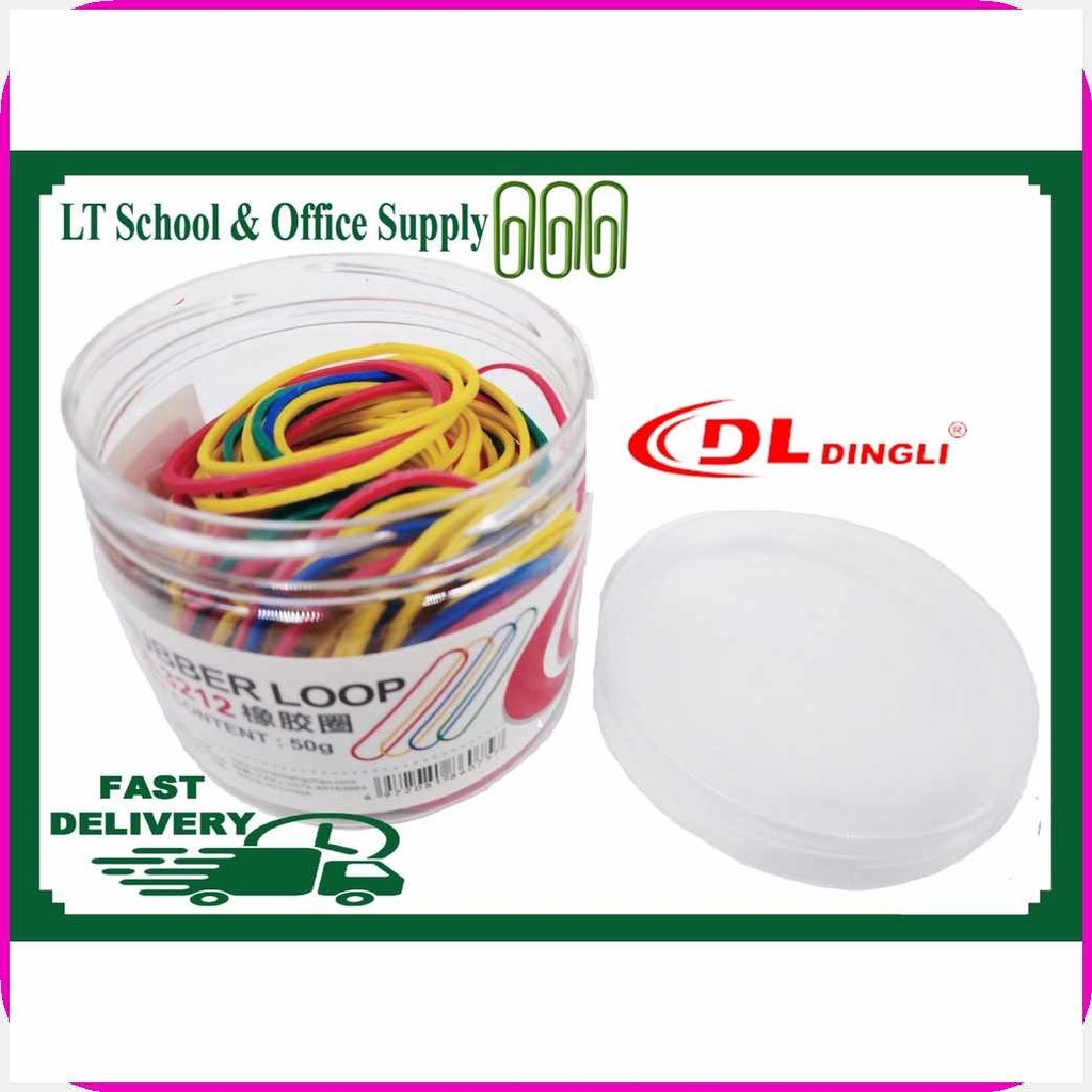 Dingli!ub(Rubber!Vb>Band$O^Multi/s^Color/Tz]100g.nL](DL-3212) | Shopee ...