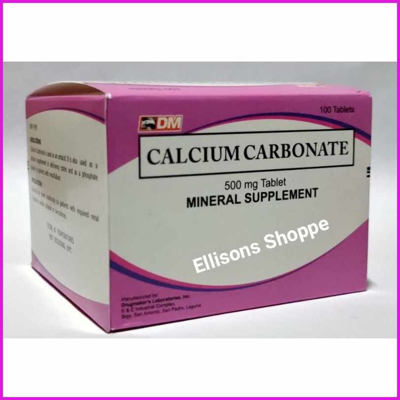 DM_q_uV{Calcium_F%Carbonate_mf%500mg^rC$100^Lu$Tablets | Shopee Philippines