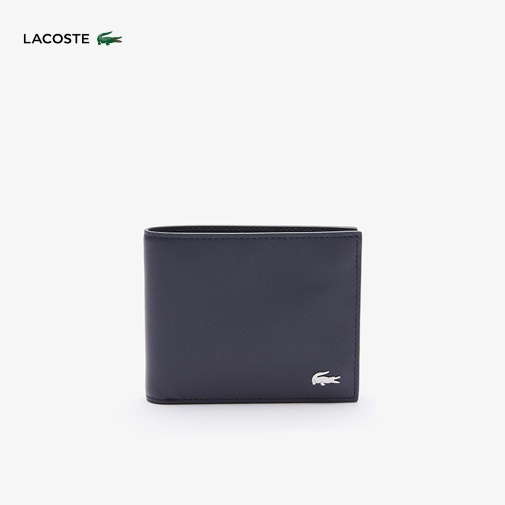 Lacoste Men's FG Leather Six Card Wallet | Shopee Philippines