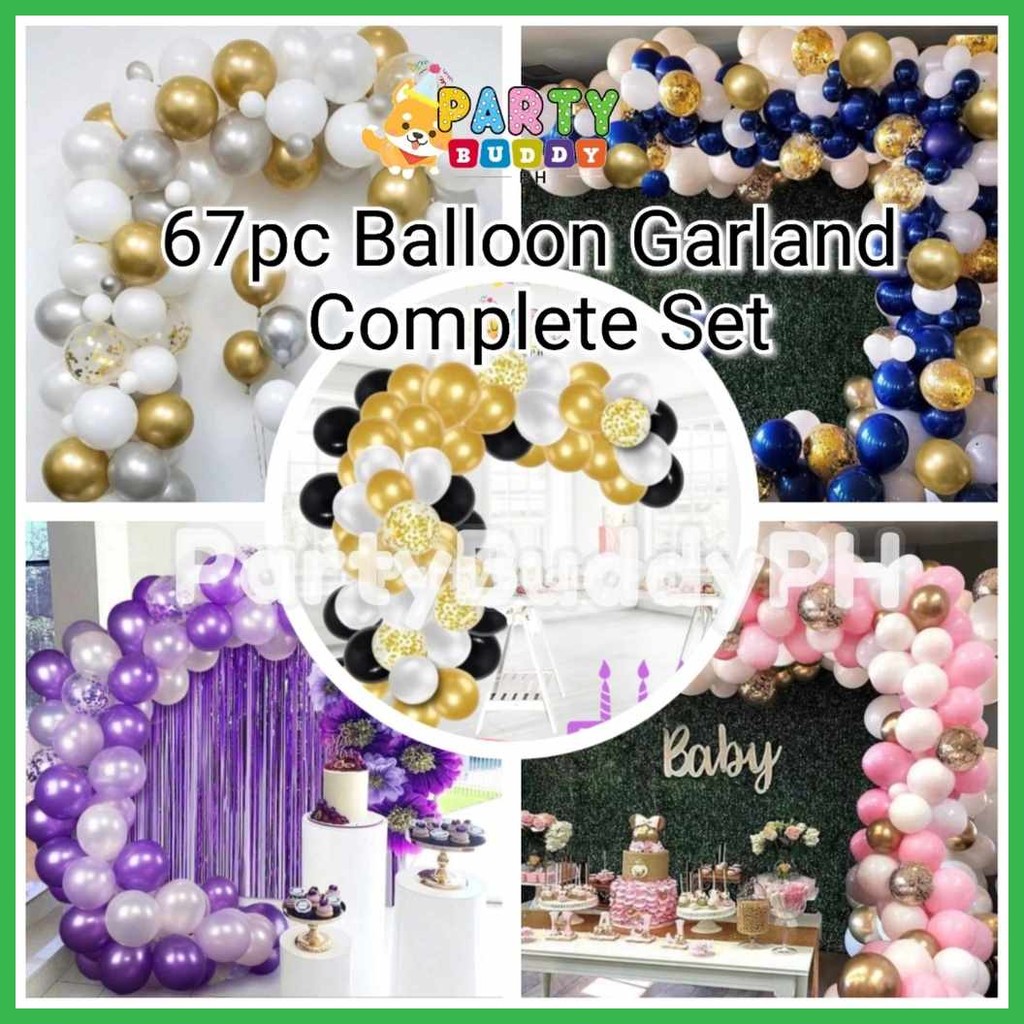 NEW!_f Garland]wf.3-Tone#Qw.Triple#sJ.Balloon#jd.Set#qc.(With#UG ...