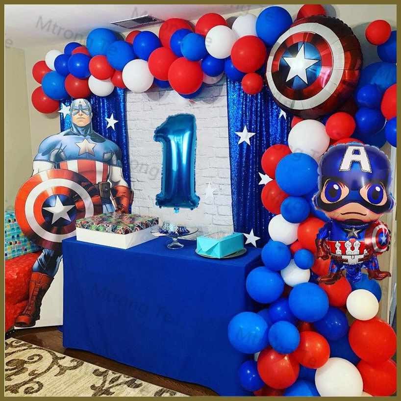 Captain$Jc[America*C-Party'hi{Decorations