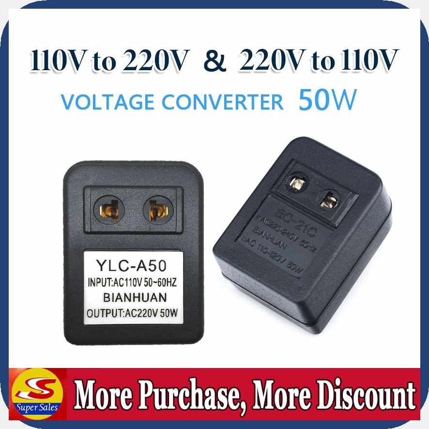 【SuperSales】110~220V&rN?Home/fC'Appliance,A!Voltage[n!Converter[n!50w[U ...