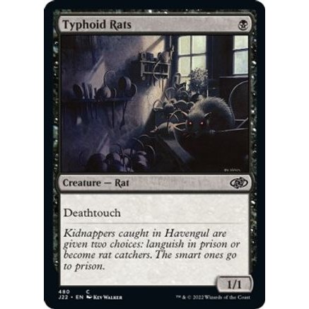 Typhoid Rats - Magic The Gathering (MTG) | Shopee Philippines