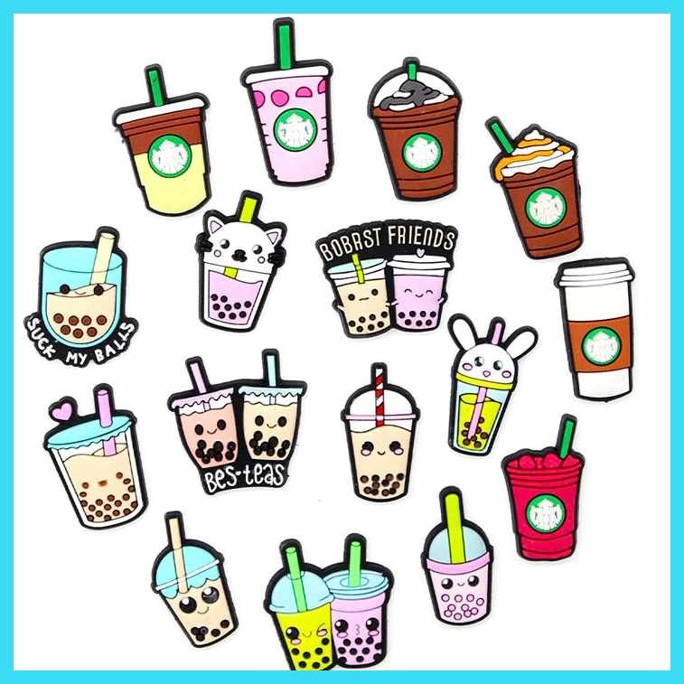 Starbucks=n,milkO*tea/bQ$coffee^Vw$coke^p$jibbitz^w$Crocs^x$Pins^x$for ...