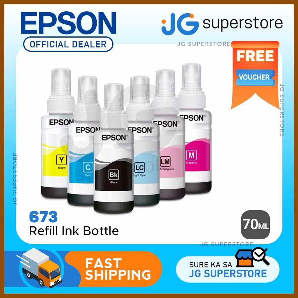 Epson{Lh-673&Yp!Ink[ig!Refill@rr@at@Ci@Zm[zf!Bottle (70mL) for Printer ...