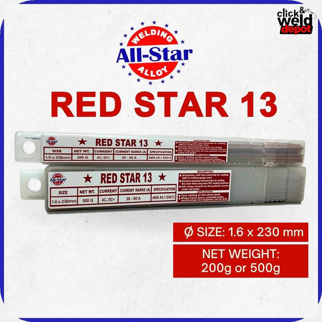 ALL-STAR`ew$WELDING_eROD(kB|-=FV|RED=VV|STAR=y|13