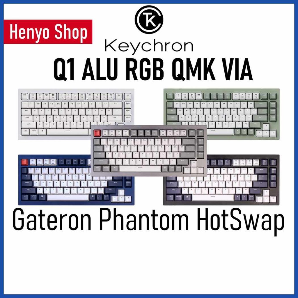 Keychron$d^Q1;Vo}QMK]z.RGB#K.HotSwap$w/Custom$E/Mechanical$X/Keyboard ...