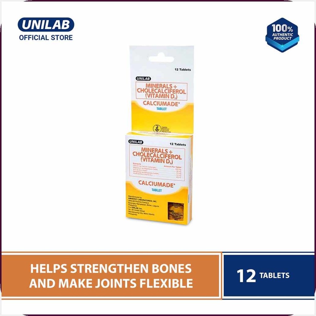 Calciumade*Gu;12]V]Tablets]S#(Helps]Y#Strengthen]B#Bones]DJ#And]gy#Make ...