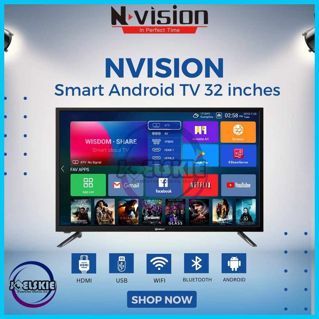 NVISION!Dg32|tF`Inch!cn[SMART,wj[TV,vb[With,un[Youtube,sZ[Netflix,nA ...
