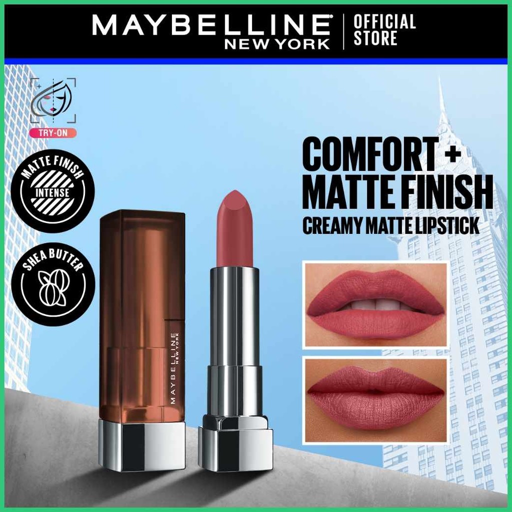 Maybelline#l|ColorD/Sensational?Ee*Matte~Iu*Creams~sU*Lipstick~ZW*-~Rk ...