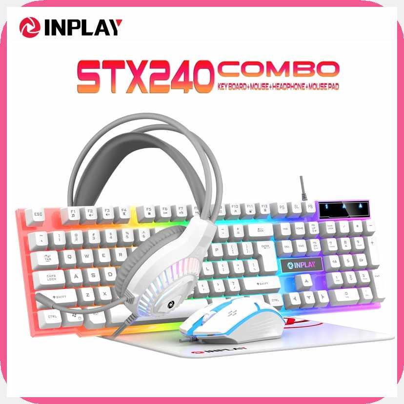 Inplay|q;STX240AK%RGB+Ae@Tr@Gaming+zn@Keyboard*c?Mouse*X?Set*U?With ...
