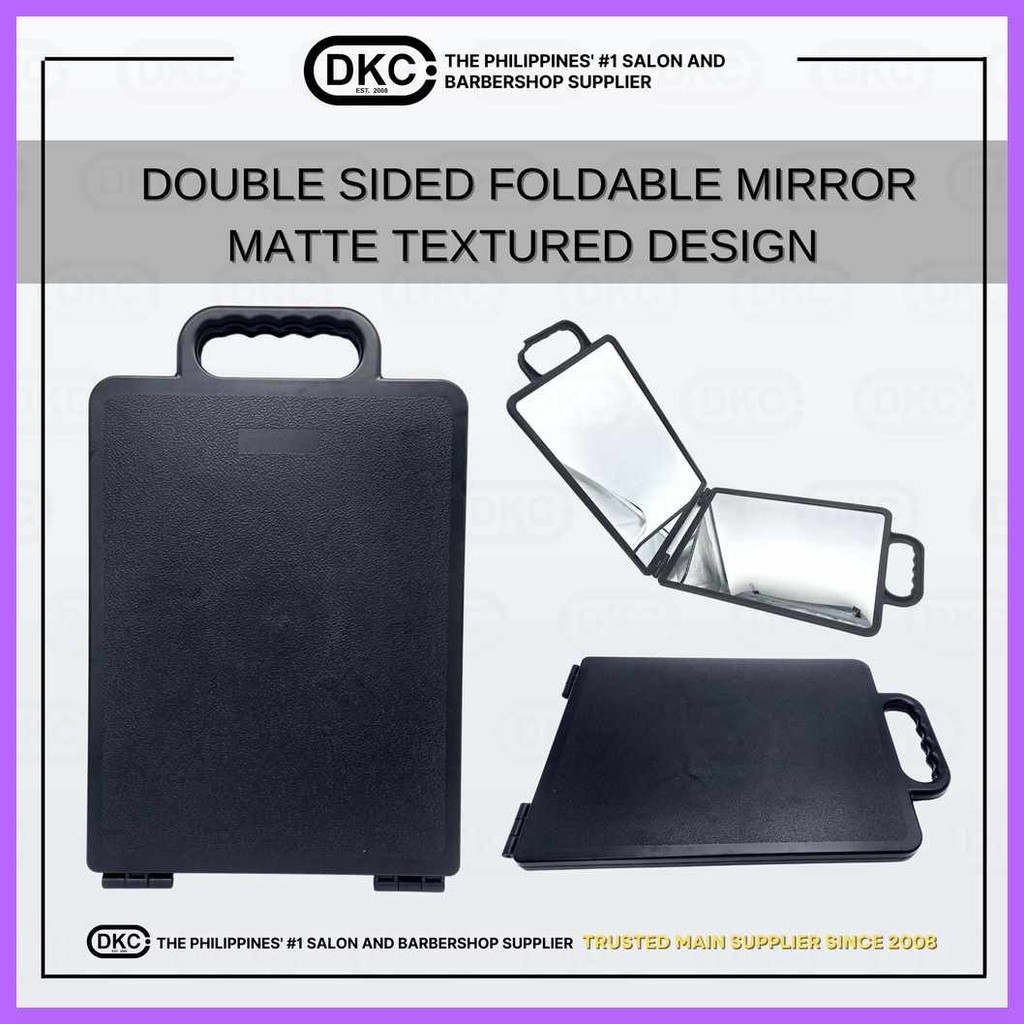 DKC}G[Double}K`p;Sided&Folding&Back&Mirror,&Foldable&Mirror for Salons and Barbers 0 | Shopee ...