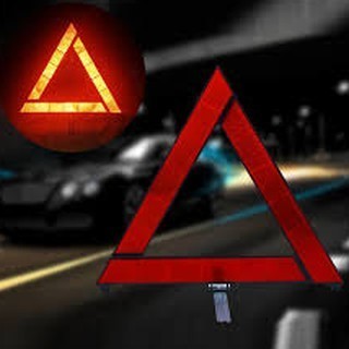 Hazard Sign Car Triangle Warning Sign Auto Breakdown Warning Triangle ...