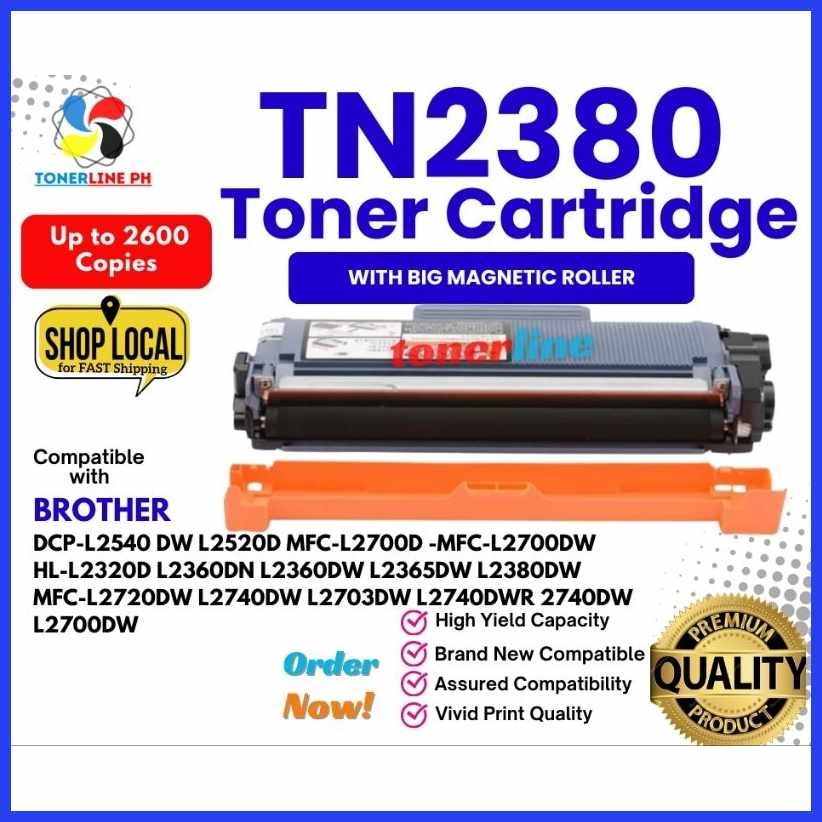Tn2380%qE.TN660;lx&Toner&Cartridge&Compatible&High&Yield&with&Big ...