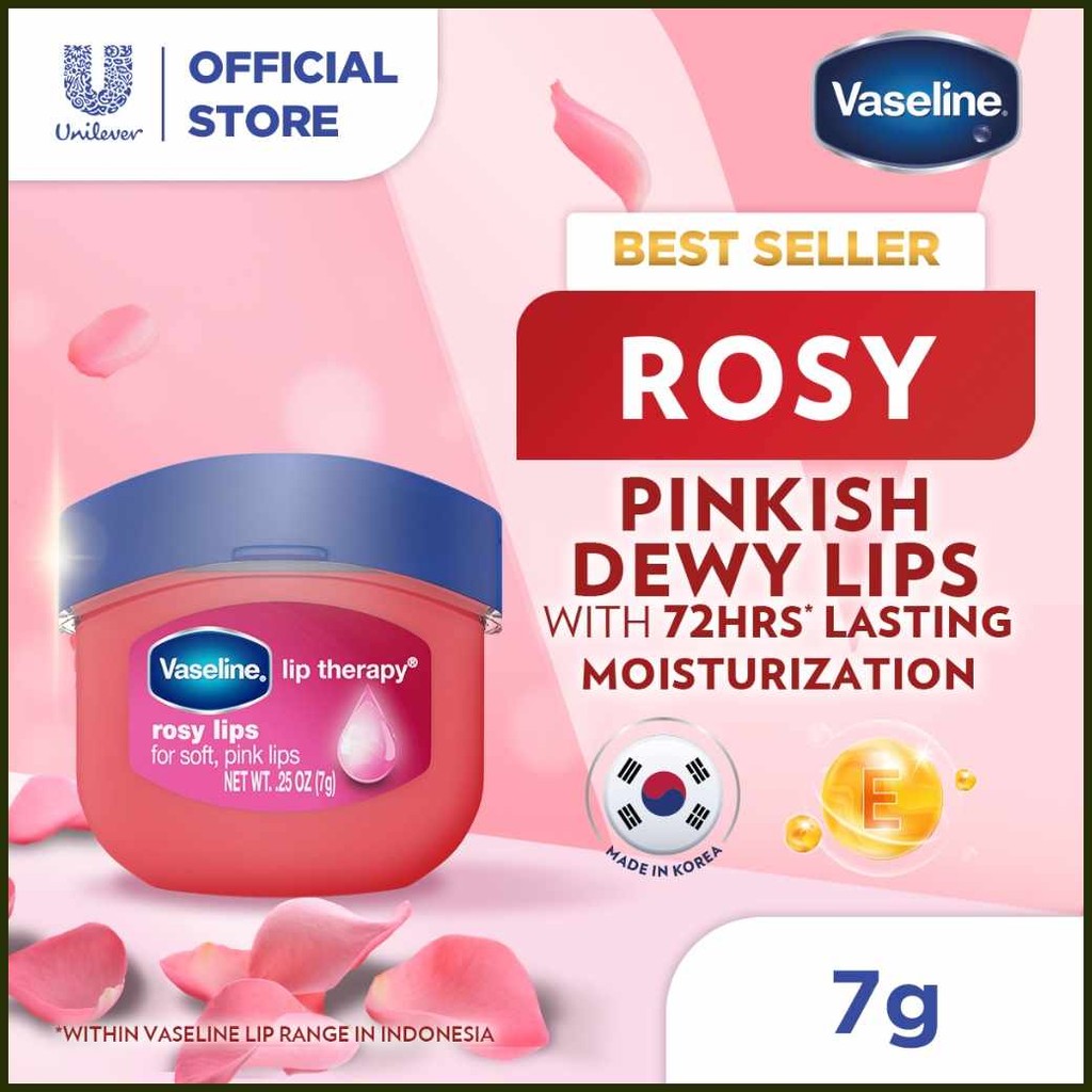 Vaseline.a#Lipz~Therapy/A$Rosy^S$Lips^Z$Lip^U$Balm^a$Mini^kN$with ...