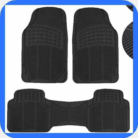 3Pcs.[Z^Automobile@I]Flooring=rd(Guard|xC(Nontoxic}hF)Rubber}KX)Car}Ob ...