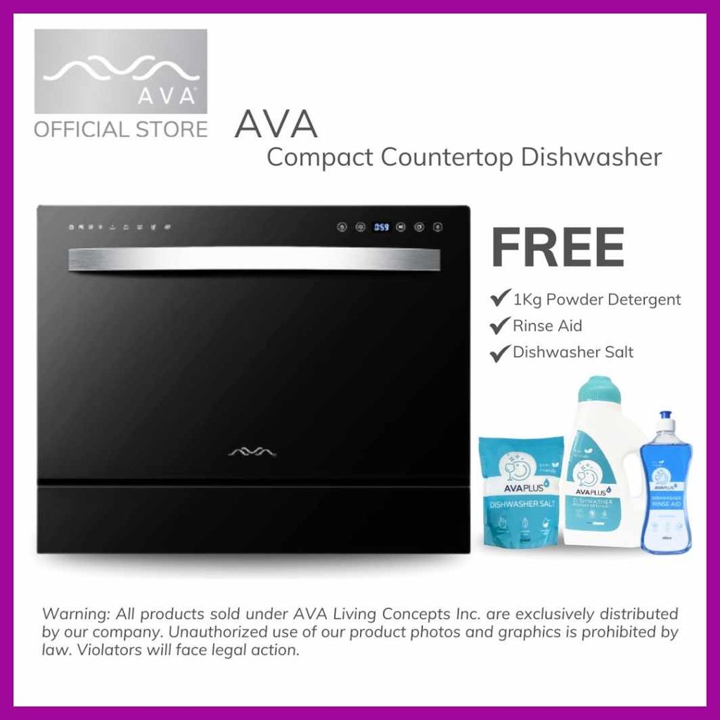AVA!w|Compact=mY?Countertop_QU:Dishwasher%CW:UVC&Sterilization&w/&FREE ...