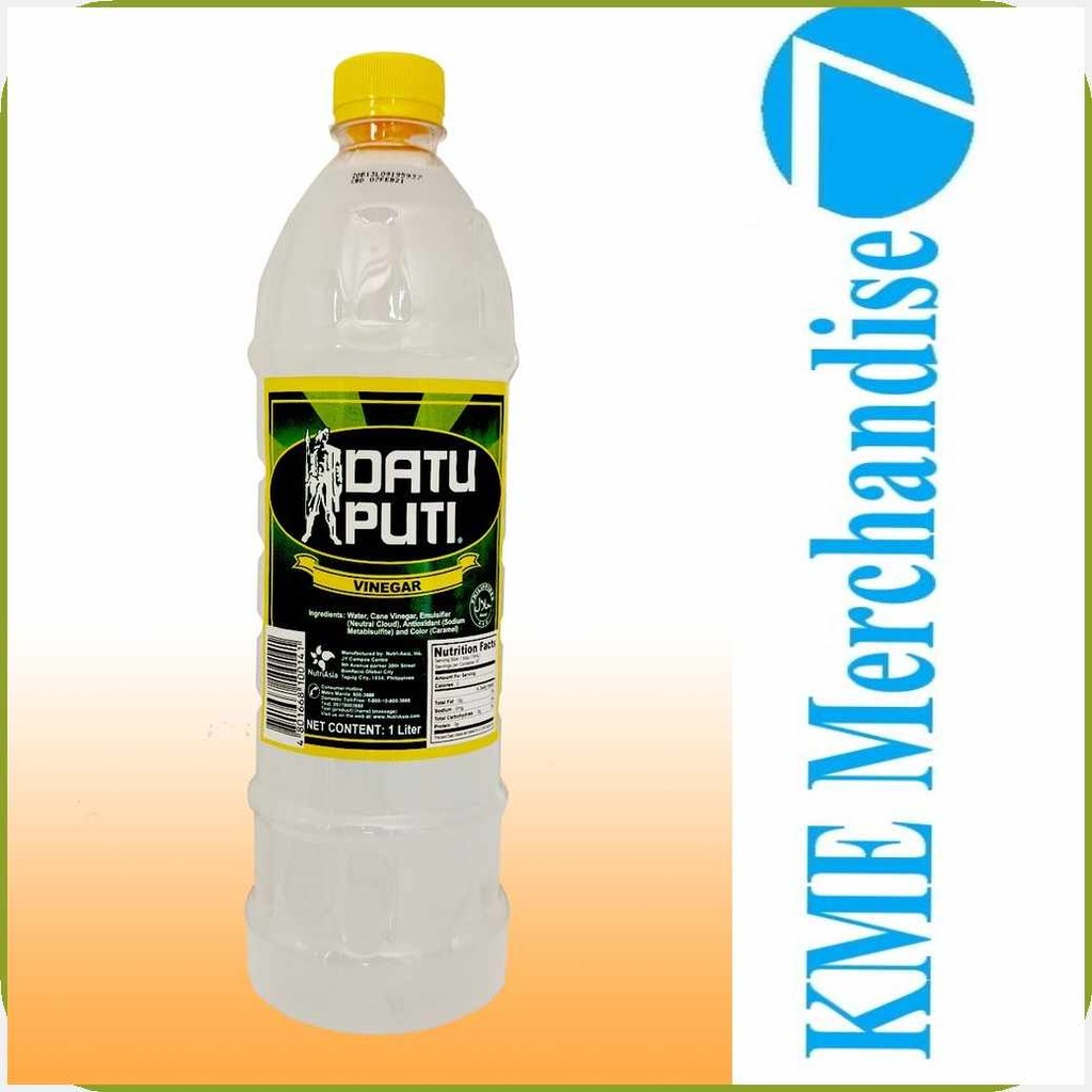 Datu@Lc(Puti)m^Vinegar$Iu/($dB/1$bs/Liter$MH/) | Shopee Philippines