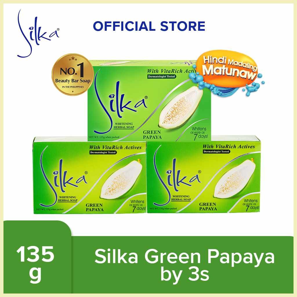 Silka^rJ@Green*m-Soap=R(135g|H(x3 | Shopee Philippines