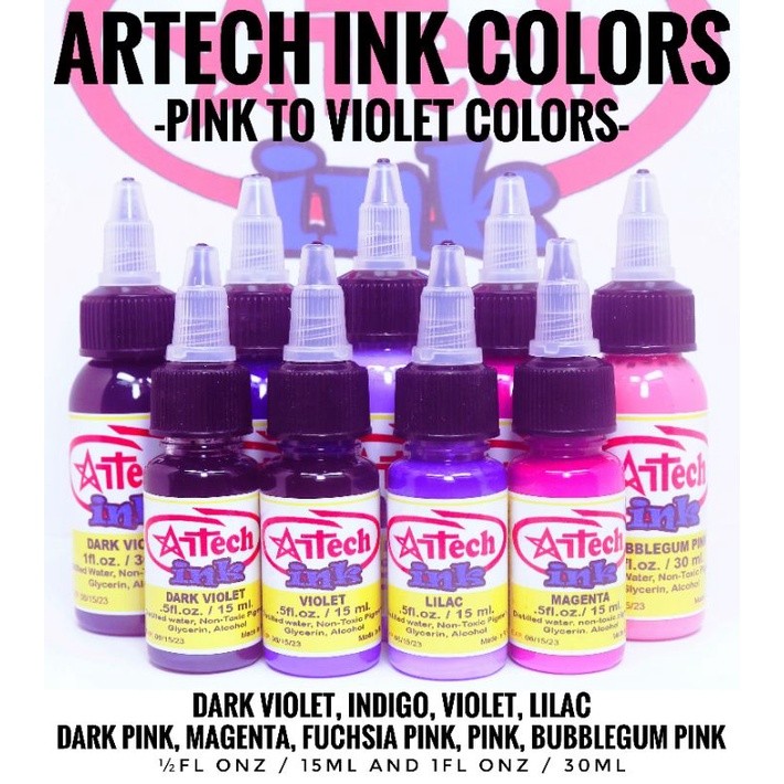ARTECH*nw%INK'J>COLORS/u$[PINK^F$TO^o$VIOLET^Re$COLORS]^FF$(Originally ...