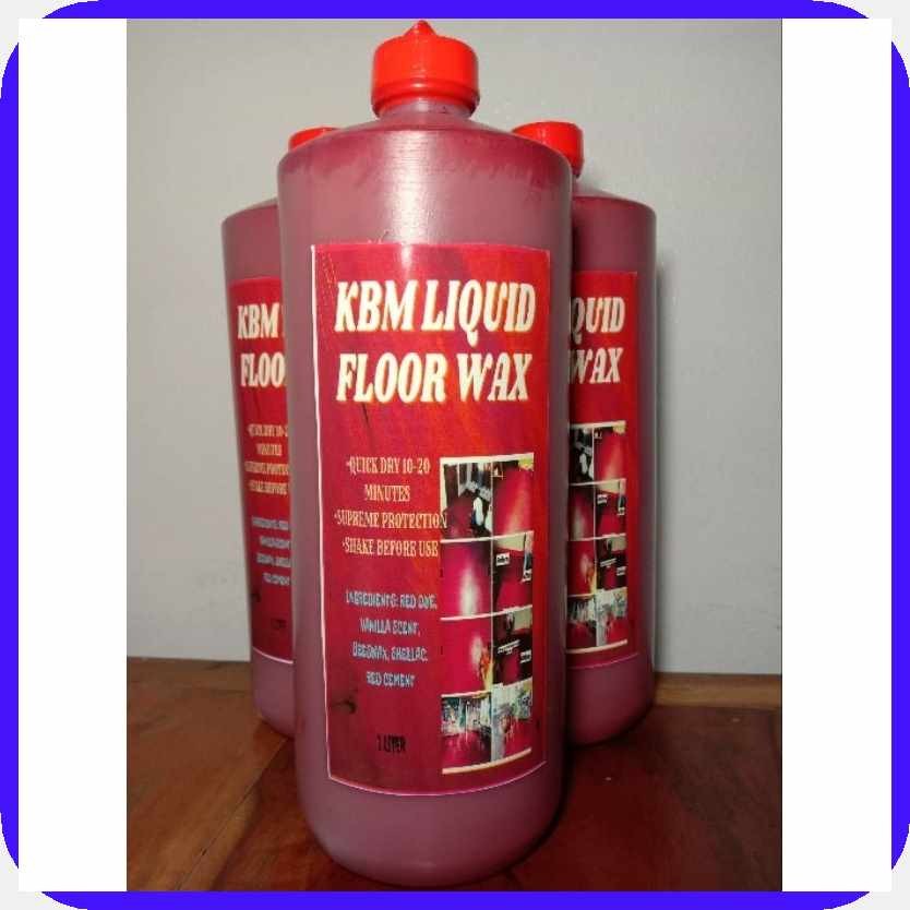 KBM-Q`Liquid$j*Floor~CQ*Wax~iF*1~WF*Liter | Shopee Philippines