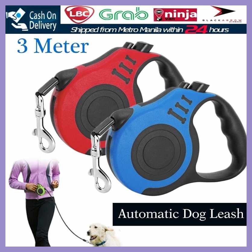 Retractable@yU%Dog.N[leash&t`(3meters&5meters) | Shopee Philippines
