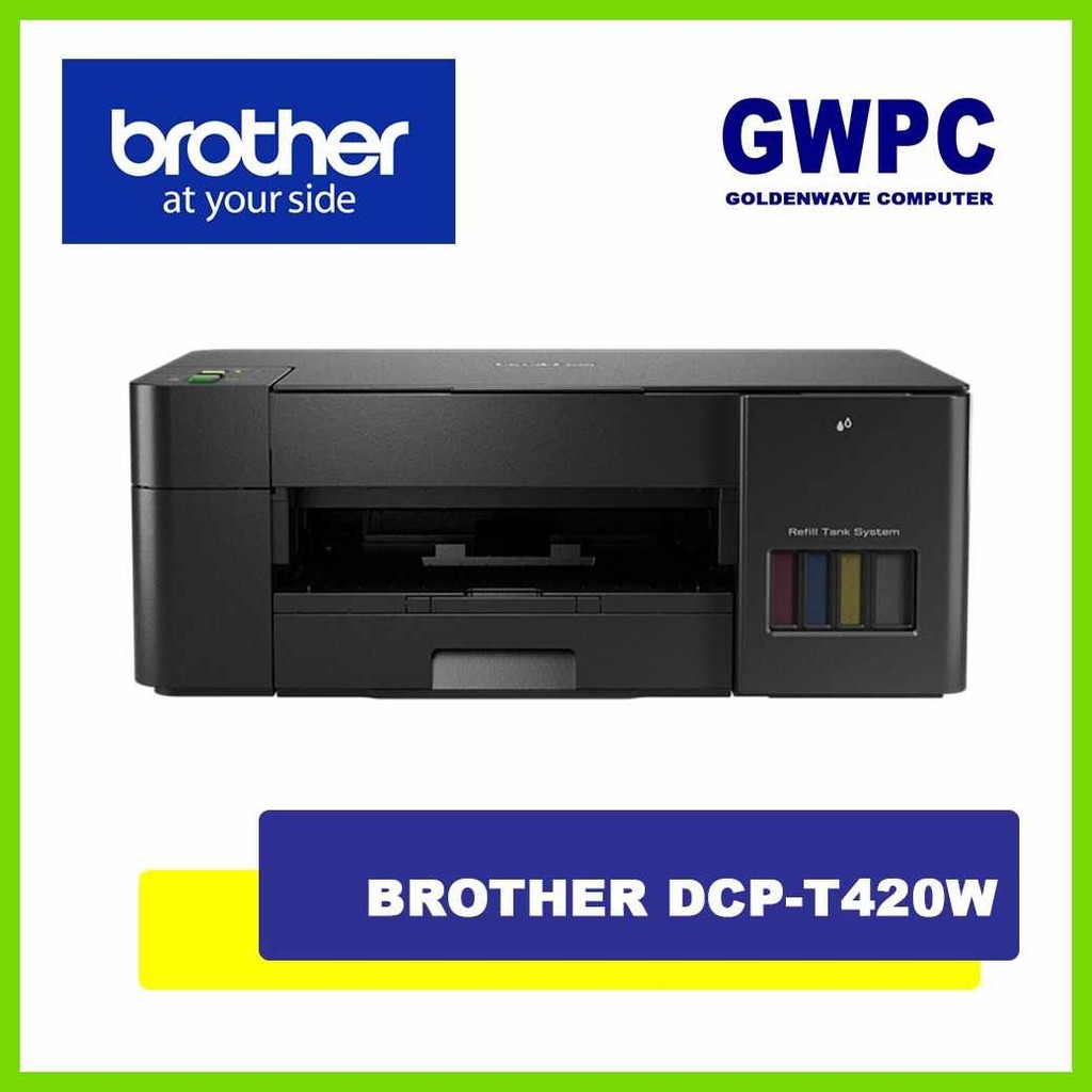 Brother DCP-T420W|m&y`Refill;aT`Tank:cw_Printer:tz_T420 | Shopee ...