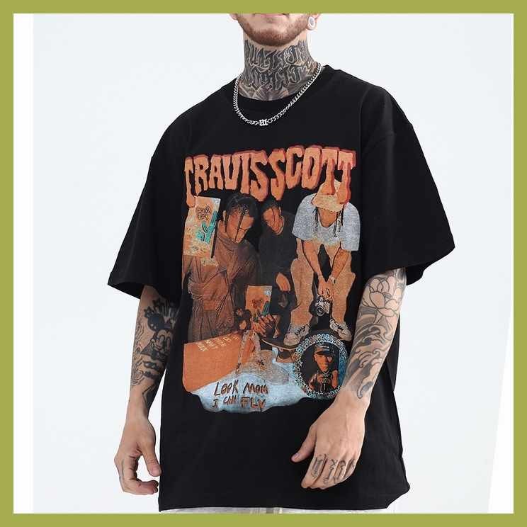 Travis;g^Scott%w-T-shirt=n(oversized}K)vintage}y)hiphop}T)astroworld}b ...