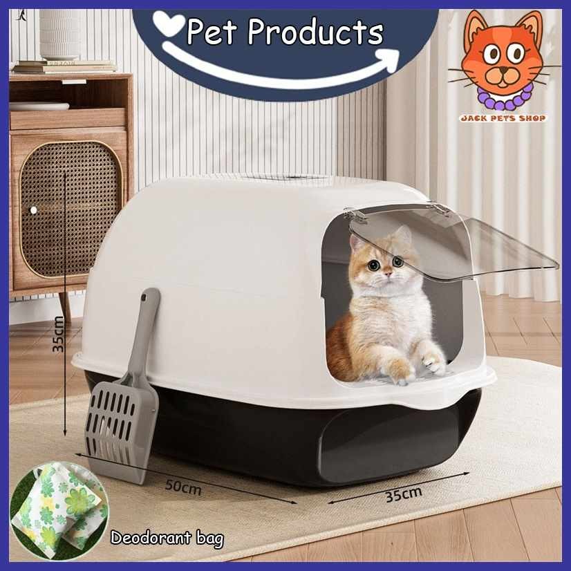 Cat~aI*Litter|i%Box@pO+Pet~C*Z+Md+af+Covered~A*House With Scooper Cat ...