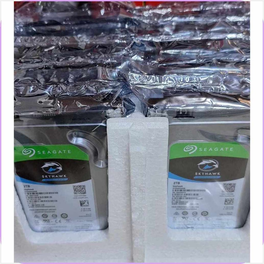 Seagate)F`2TB.nq;CCTV+S@g@j@T@W@l Surveillance HDD DVR NVR / Skyhawk ...