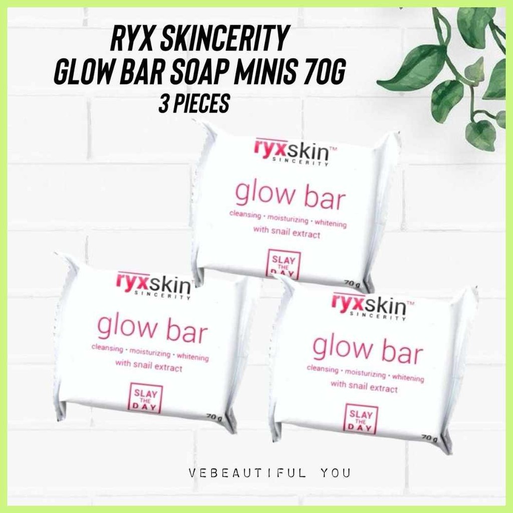 3!i,for!G,169!o,Ryx!J,Skincerity!S,Glow!B,Bar!uJ+Soap!Nu,Minis 70g ...