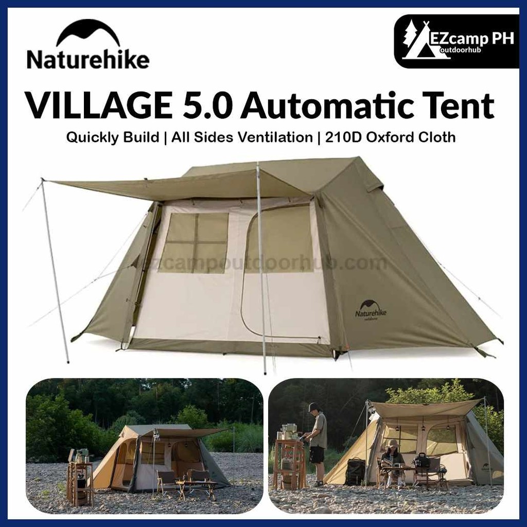 Naturehike[ep~Villagegd5.0]Gw#Automatic]LS#Tent]ld#Gen]uM#1]eg#4]hh# ...