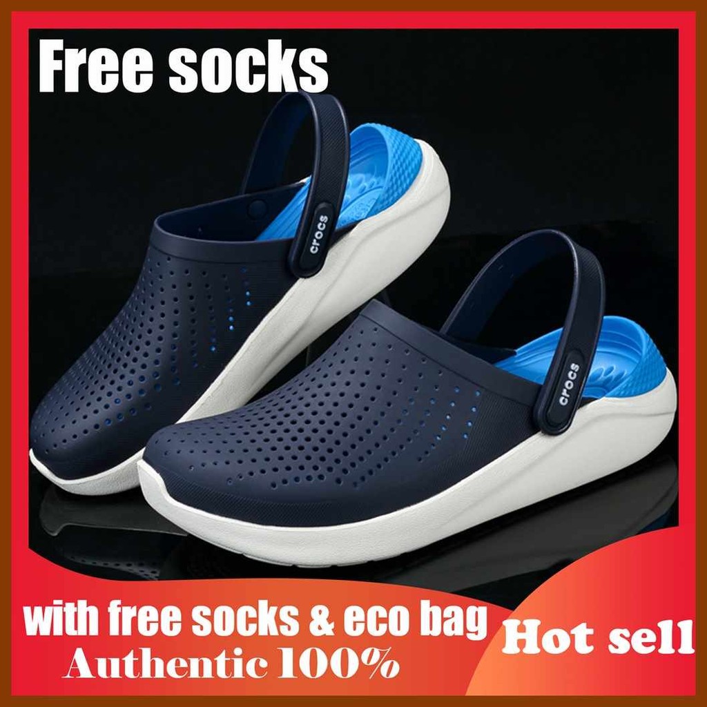Crocs{Su%Lite.M?Ride*YG?Slip*Eh?Ons*xH?Unisex*R?with)u>ECO)F>Bag and ...