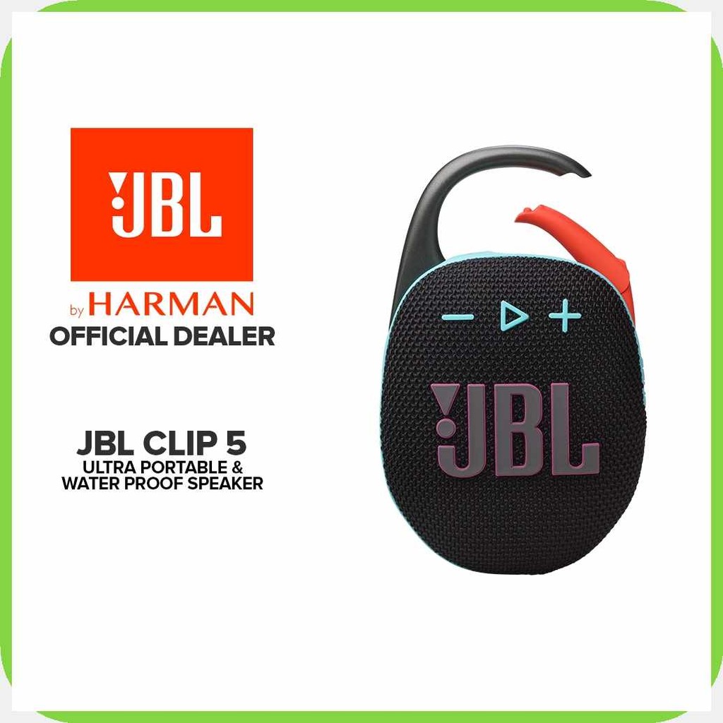 JBL}U>Clip)W>5)A>Wireless)Tm>Bluetooth)AZ>Speaker | Shopee Philippines