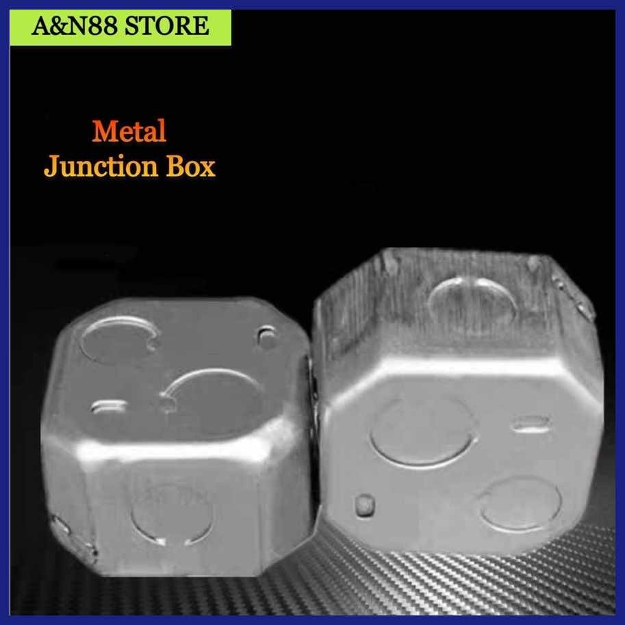 JUNCTION}i}BOX_zy? R+s+v+F+I+f+/ UTILITY BOX (4X4 /2X4) METAL | Shopee ...