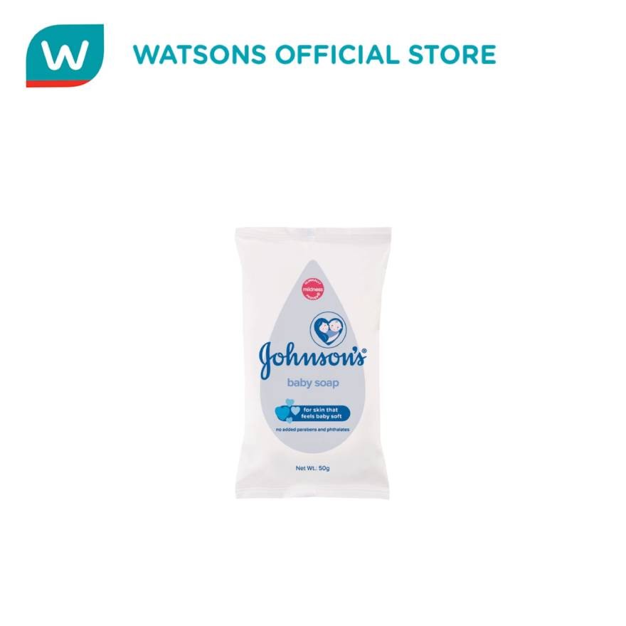 JOHNSONS Regular Baby Soap 50g | Shopee Philippines
