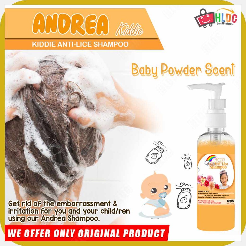 AndreaO~Anti-Lice]K,Kiddie`O;Shampoo&Baby&Powder&100ml&(&PANG ALIS KUTO ...