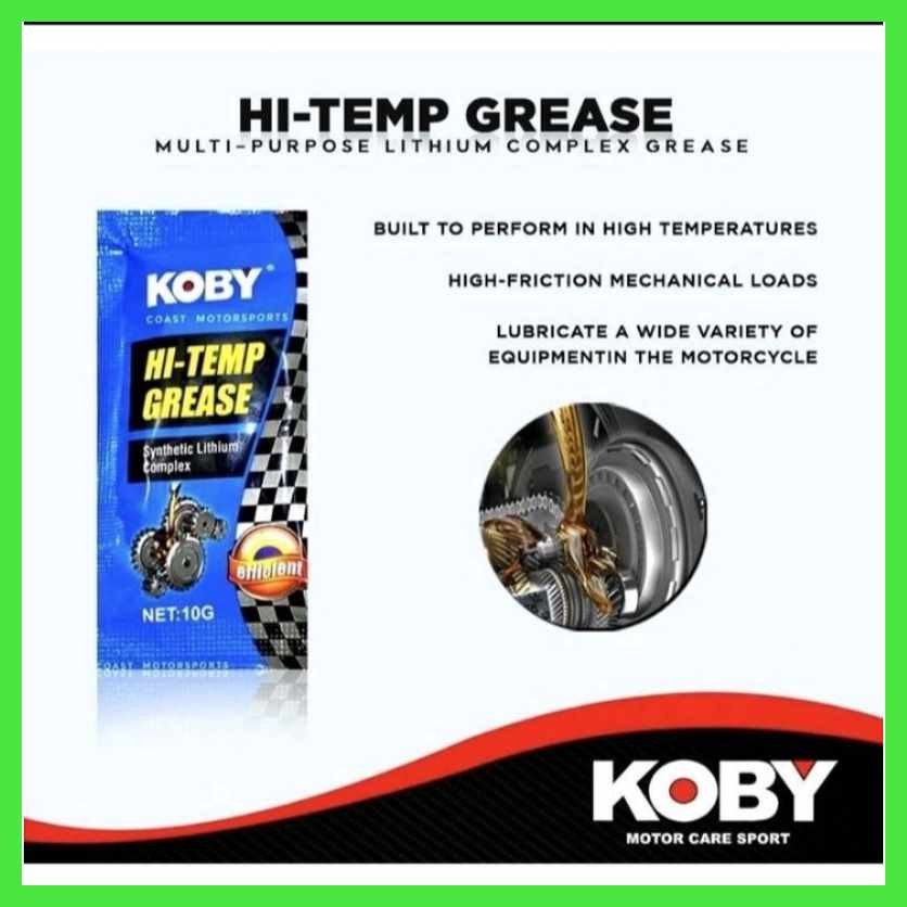 Hi-Temp.Pr&Grease+da@xk@Dw@qj@zM@z@J Koby 10g | Shopee Philippines