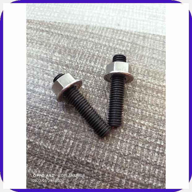 STUD!Sc`Me:BOLT&PIPE&BOLT&8MM&FOR&RAIDER&150 SNIPER 150 AEROX NMAX MIO ...